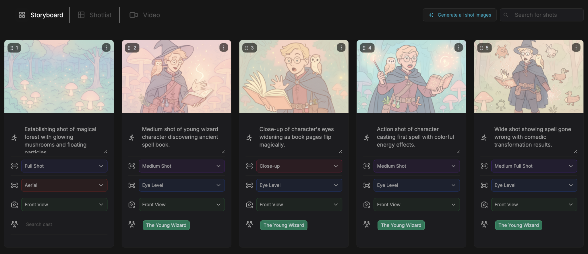 Storyboard Examples: The Ultimate Storyboard Templates list - Shai Creative